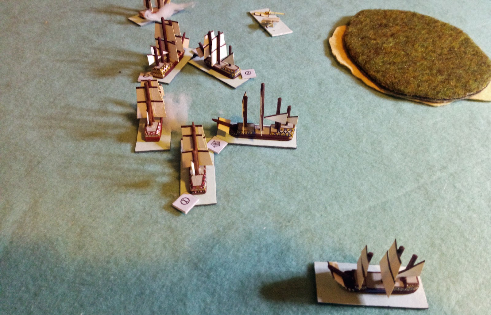 The Stronghold Rebuilt: When Galleons Fight