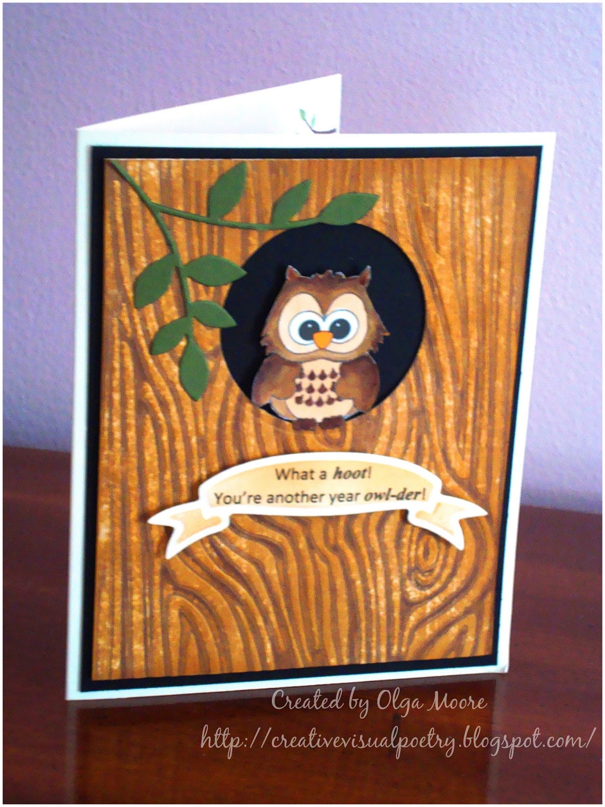 My Visual Poetry: Owl Birthday