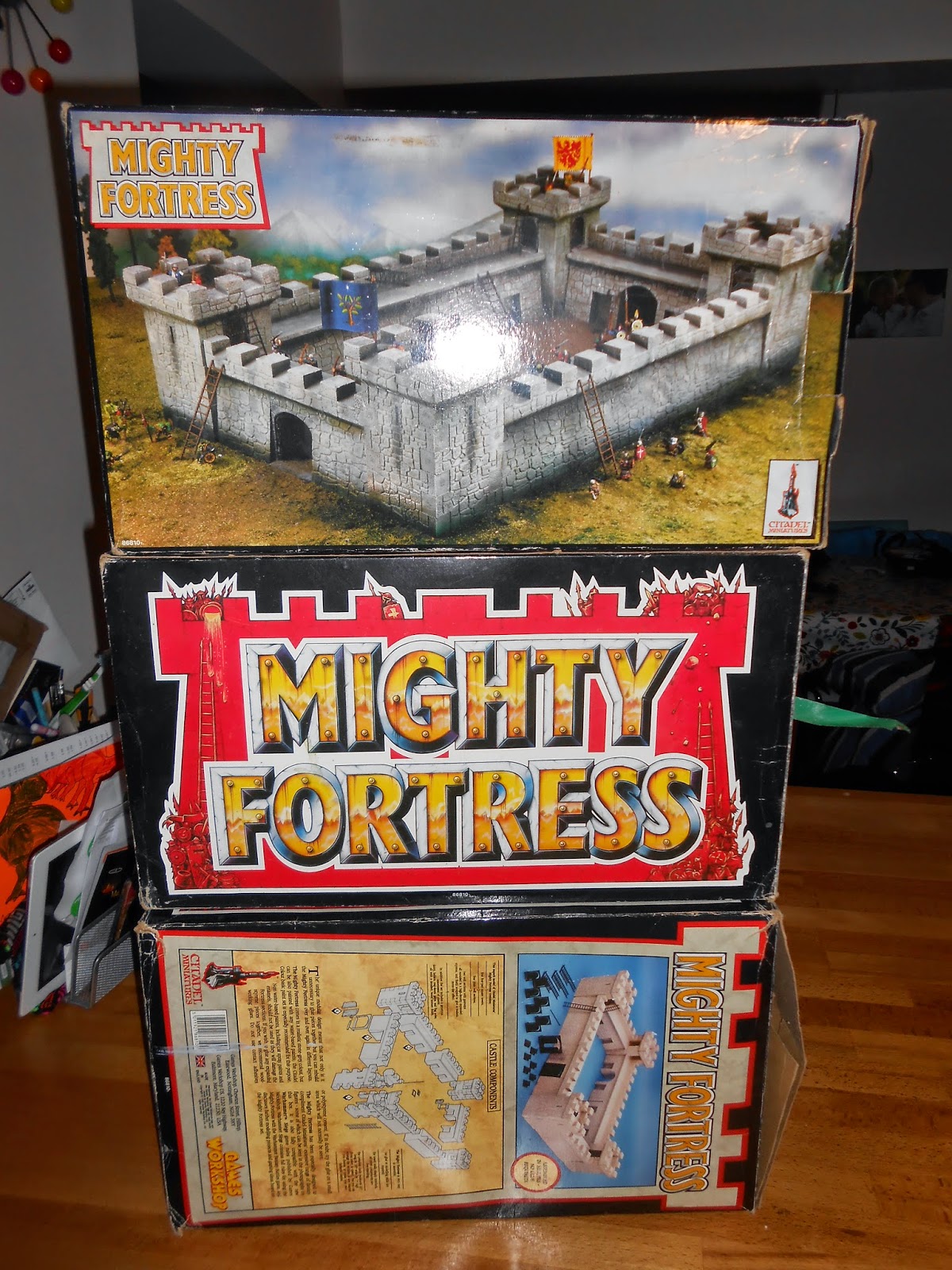 Erny's place.: Converting the citadel mighty fortress.