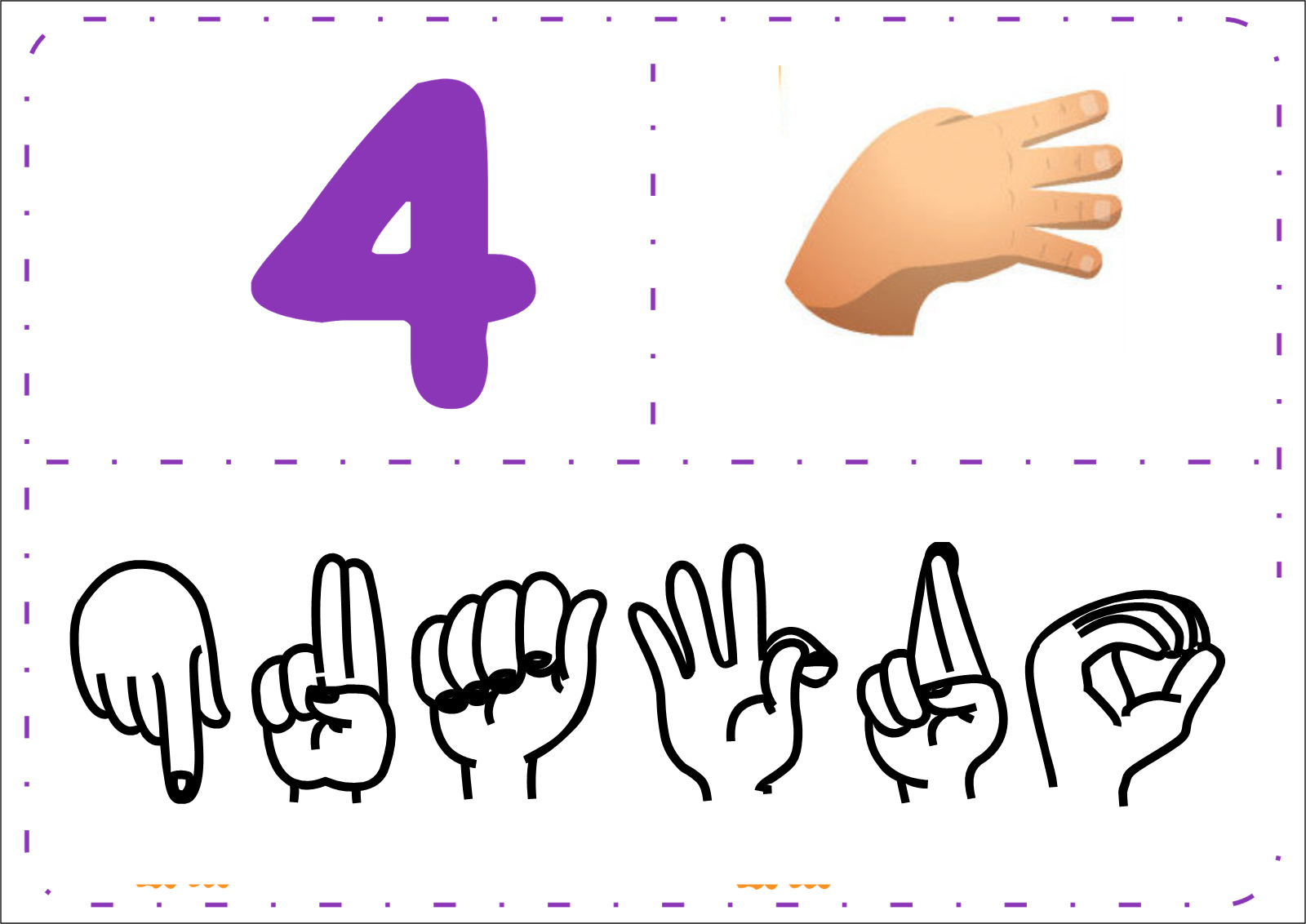 PRÁTICAS PEDAGÓGICAS : LIBRAS - NÚMEROS