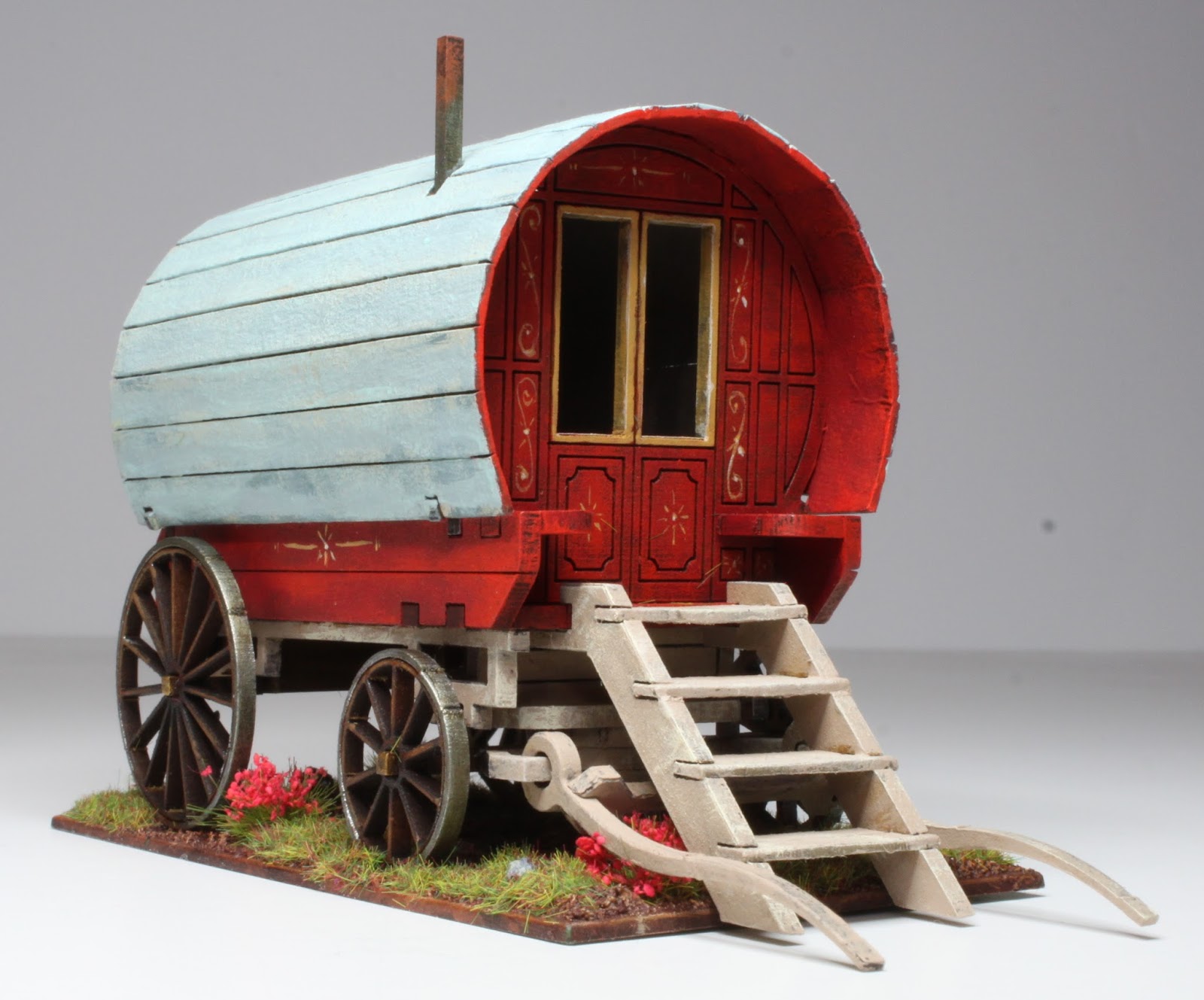 28mm Victorian Warfare: Gypsy Caravan