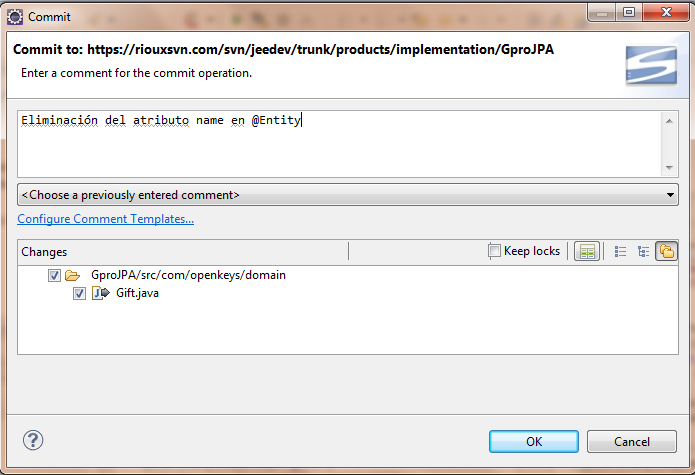 Java Technology Implementations: Trabajando con SVN en Eclipse