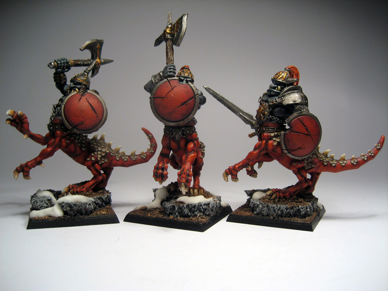 Miniatures Art Team: dragon ogres