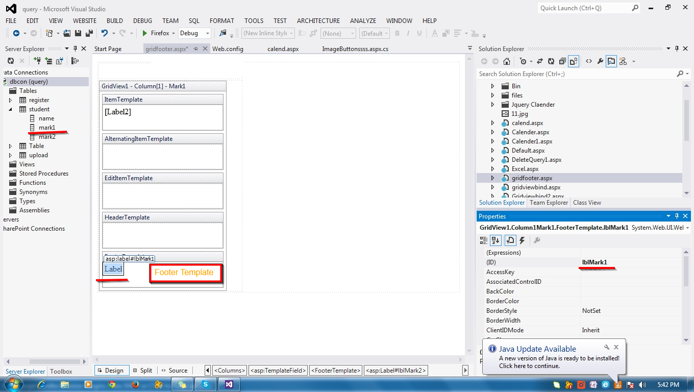 Aspnetcnetvbnetjqueryjavascriptgridviewsql Serverajaxssrs 8183