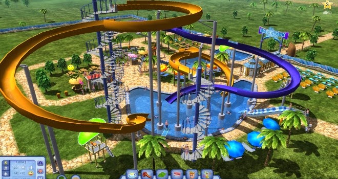 Water Park Tycoon chega para PC em 23 de Maio ~ Shark Power Games Franca