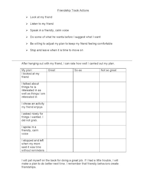 Baldwin Elementary S.C.O.R.E.S. Program: Friendship Development Tools