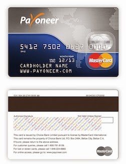 Useful information on the Payoneer MasterCard debit card | NMG