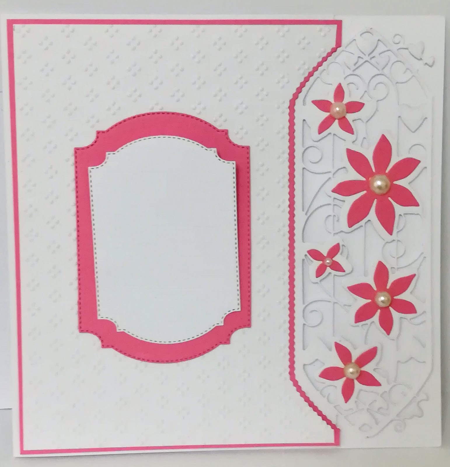 Cards made by Beckie: Fancy edge birthday card