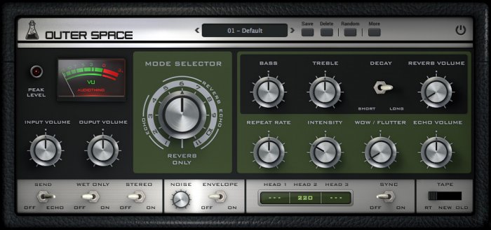 AudioThing released Outer Space Tape Echo/Reverb Plugin - SYNTH ANATOMY
