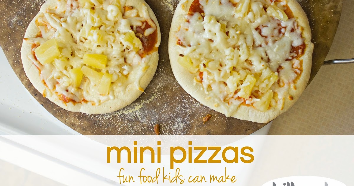 hillmade: Kids: Mini Pizzas for Lunch