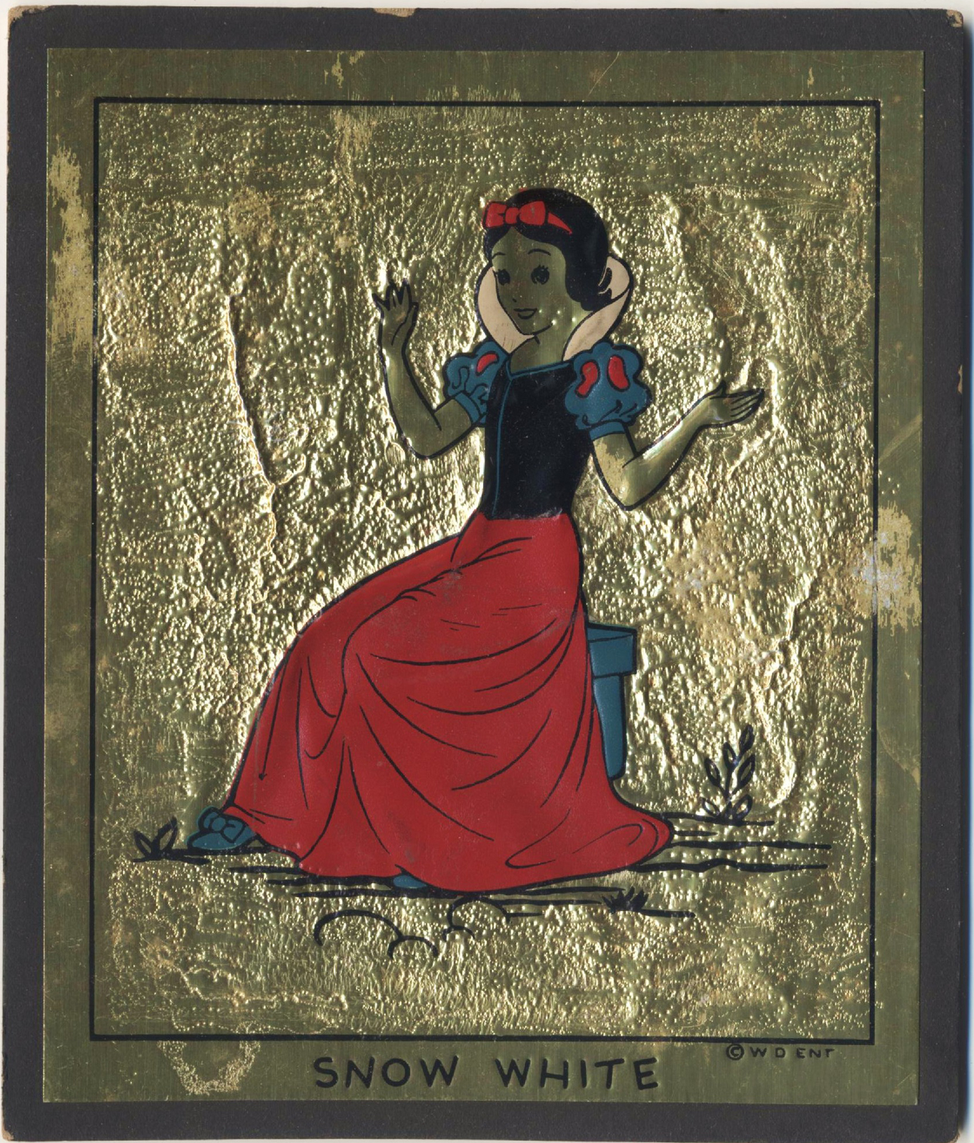 Filmic Light - Snow White Archive: Tap-A-Way Metal Art