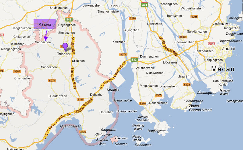 View thru My Global Lens: Countryside Scenes and a Bridge in Taishan