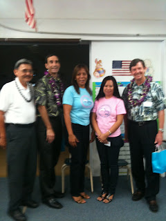 Lyndon Baines Johnson Elementary School : WASC Visit a Success!