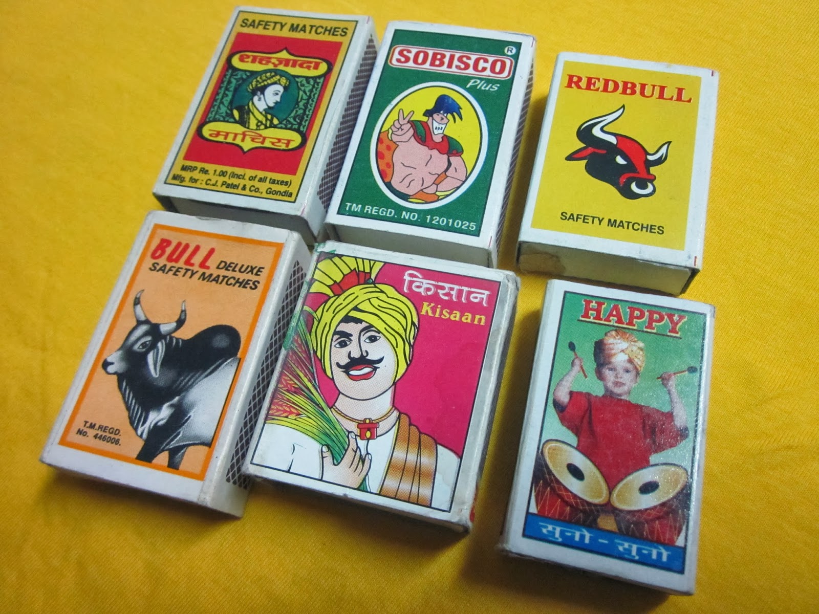 MATCHBOXES AND LABELS COLLECTION: October 2011