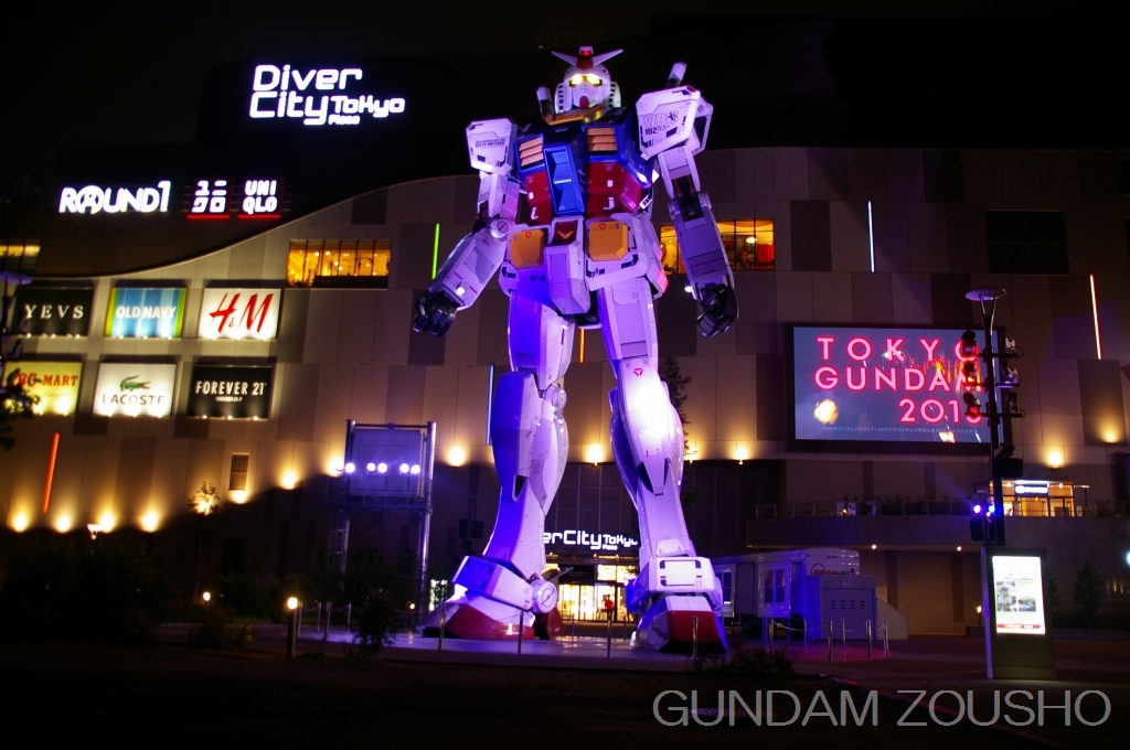 GUNDAM GUY: Gundam Front Tokyo: 1/1 Scale RX-78-2 Gundam Statue ...