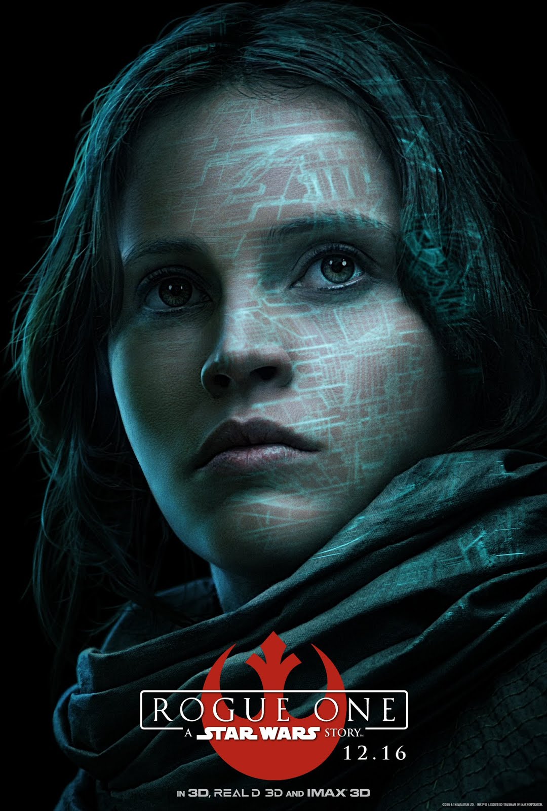 Pósters individuales de Rogue One ~ Nación de Superhéroes