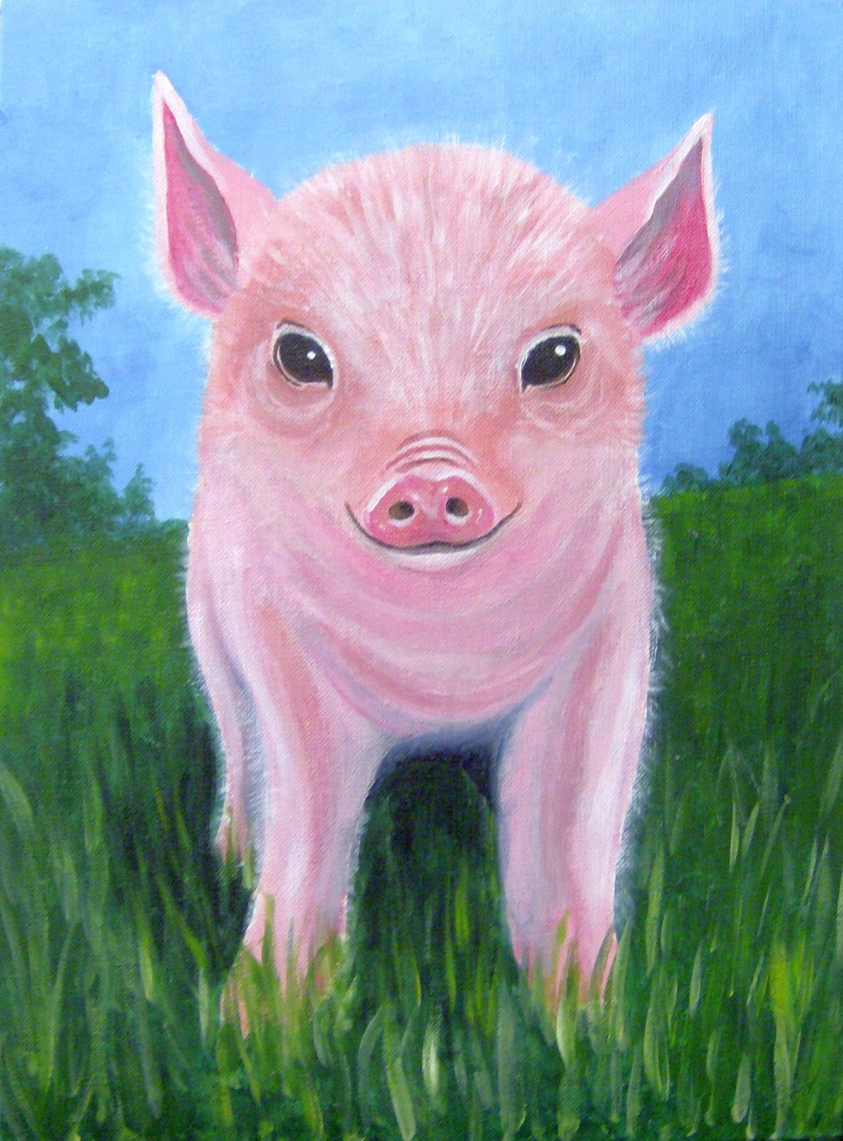 Blackfoot Art Center: Paint a Pig!