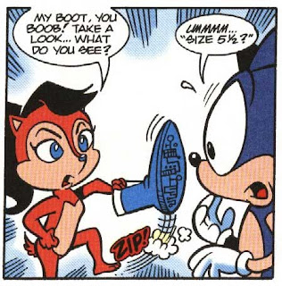 Anime Feet: Sonic the Hedgehog- Princess Sally Acorn