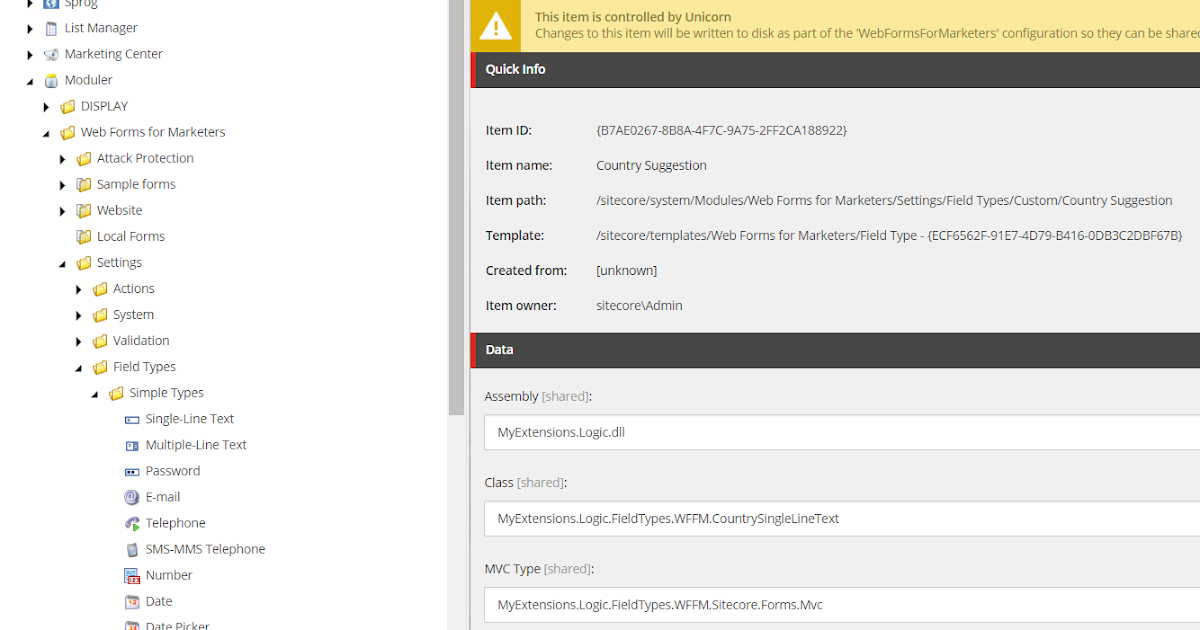 .Kirkegaard: Sitecore WFFM Create Custom Field .Kirkegaard: Sitecore WFFM Create Custom Field