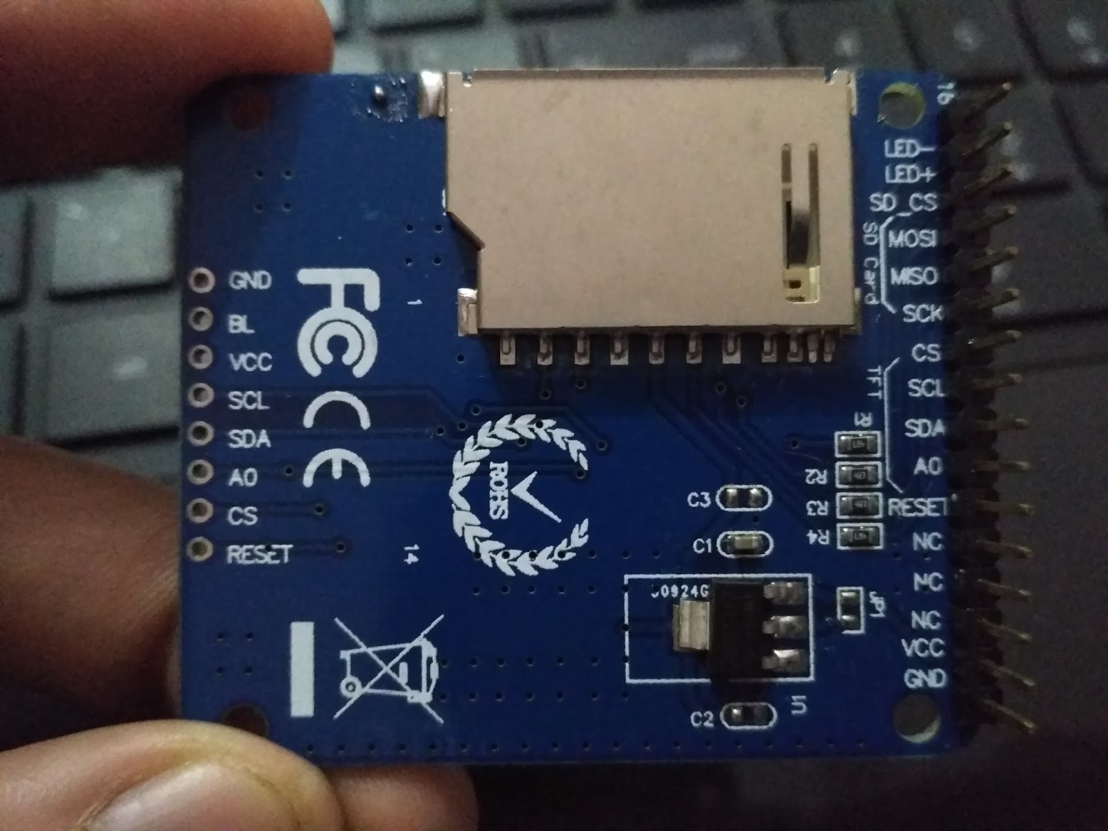 Interfacing SPI TFT with Arduino.