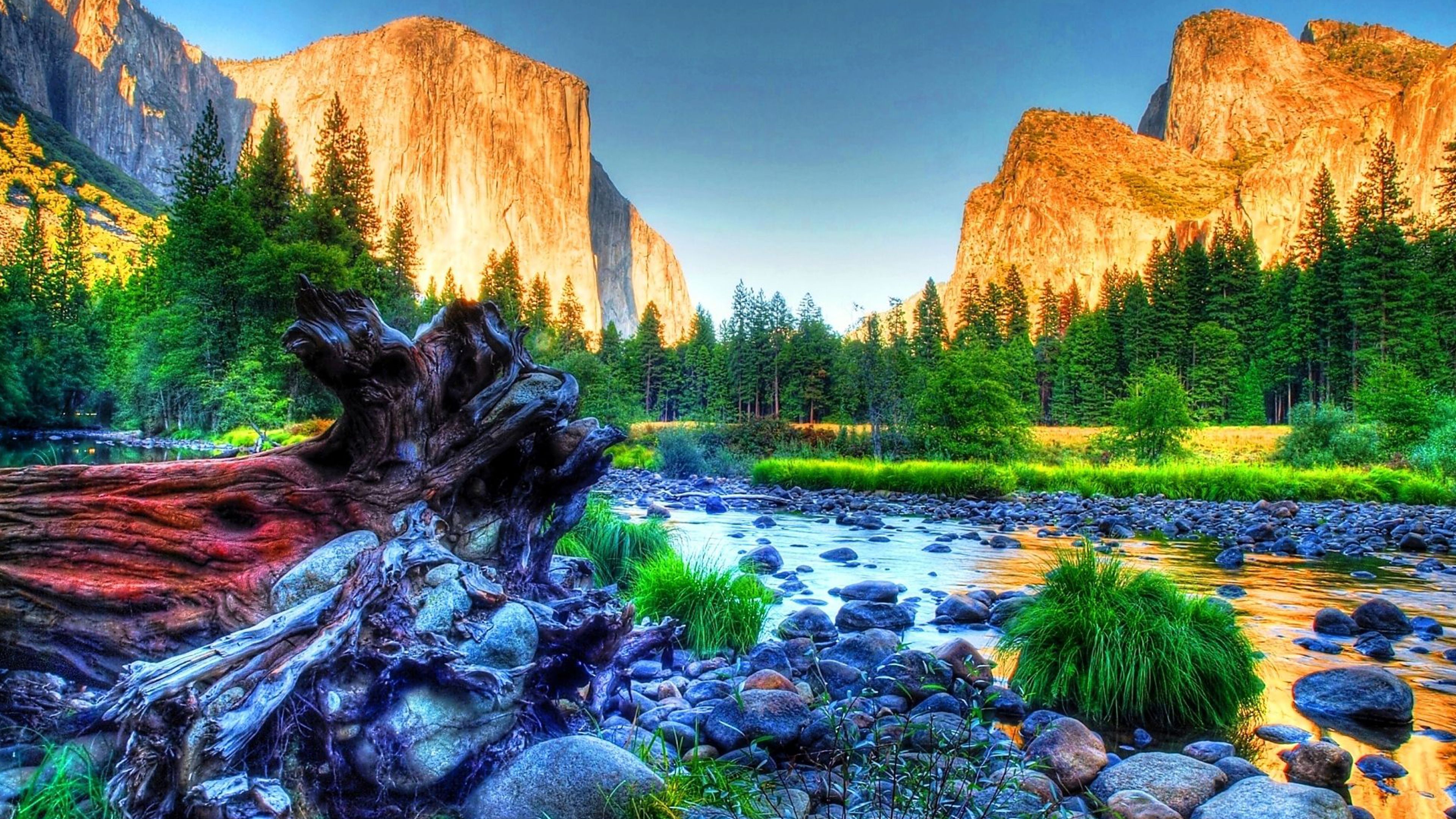 Yosemite Ultra HD 4K Duvar Ka tlar ndir Rooteto