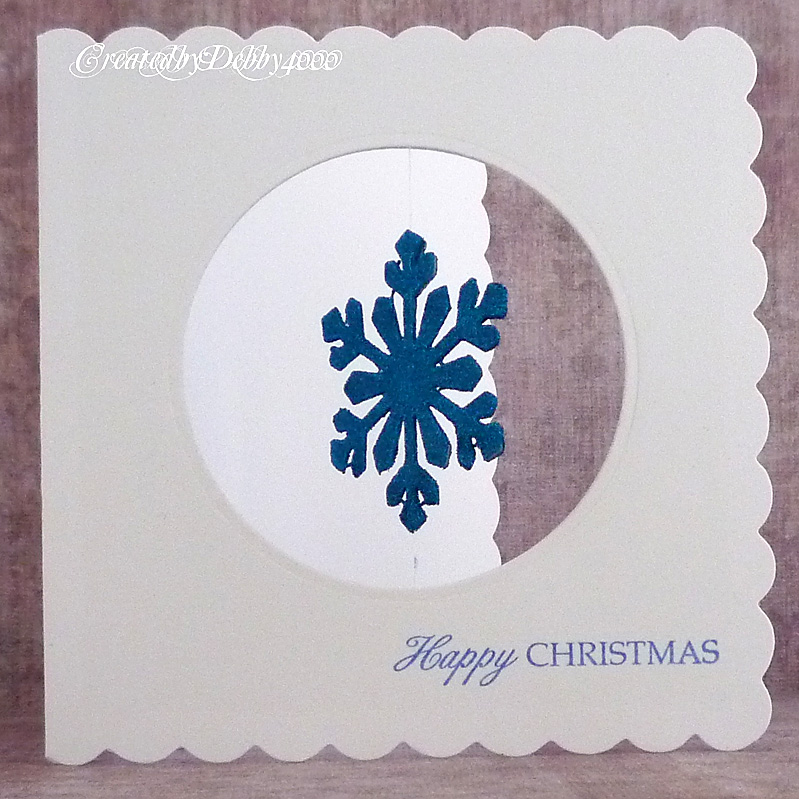 A Scrapjourney: Glittered Snowflake