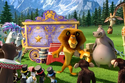 Clipuri pentru copii: madagascar 3 circus firework song full hd