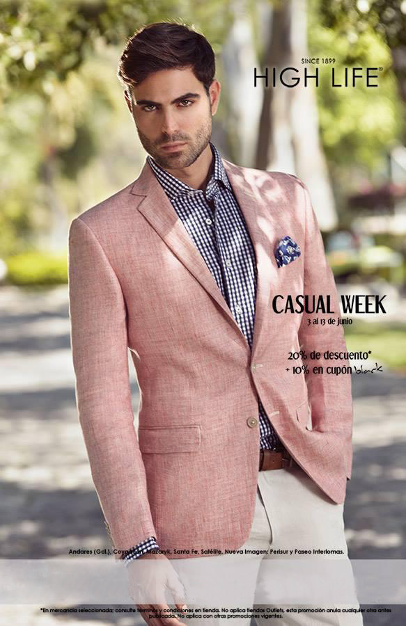 PARAGON MODEL MANAGEMENT: Alejandro Montesinos @ HIGH LIFE Campaign