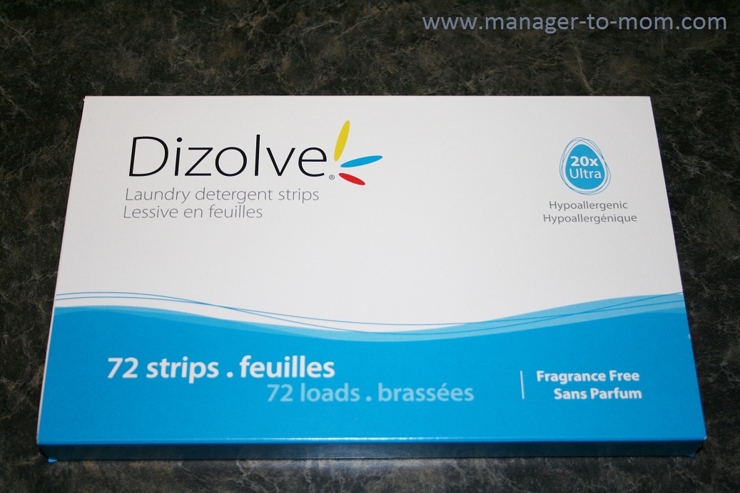 Manager to Mom: Dizolve Ultra Laundry Detergent Strips: Review and ...