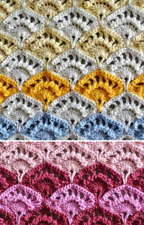 Beautiful Skills - Crochet Knitting Quilting : Crochet Shell Stitch ...