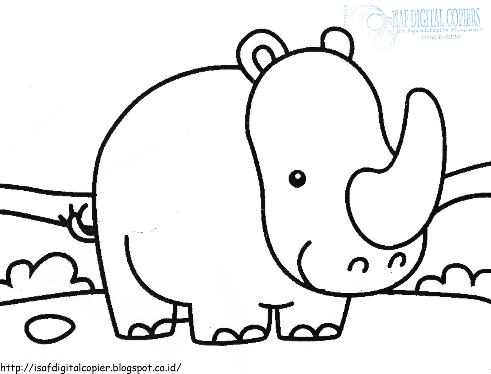 Blog Photo Copy: MEWARNAI BINATANG