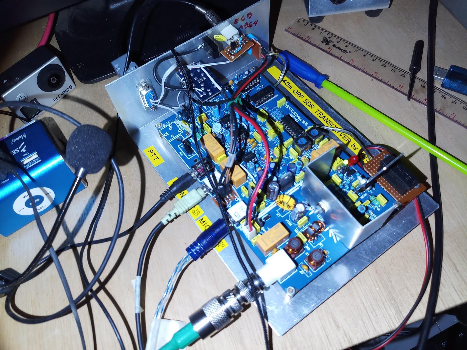 Redy Wibisono - YD3RDW: DIY 40m QRP SDR Transceiver by YD3RDW
