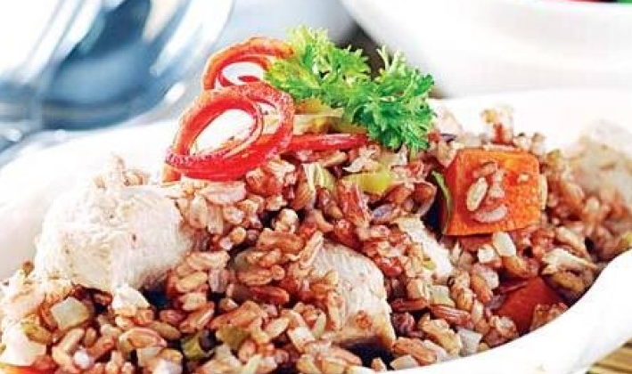 Resep Masakan Nasi Tim Ayam Kacang Merah dan Cara Membuat - Resep Kuliner