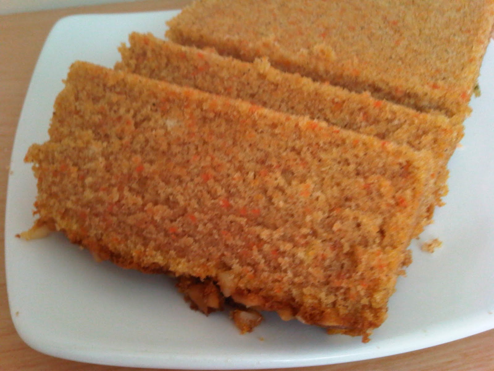 healthy cake: Cake Wortel Kenari