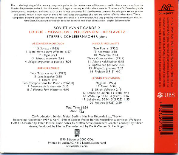 Bulletproof Socks: Soviet Avant-Garde 1 & 2 cds