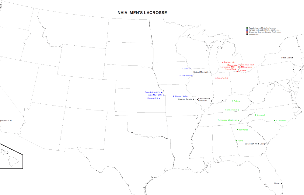 List Of NAIA Institutions - Naia Schools In California