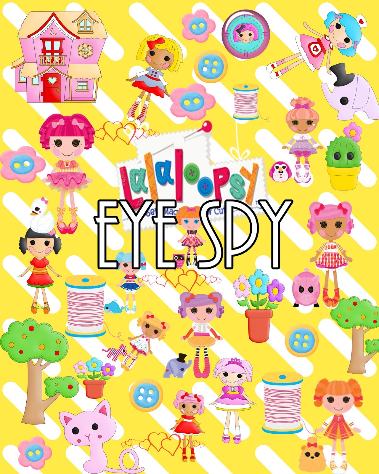 Printable Eye Spy - Printable Word Searches