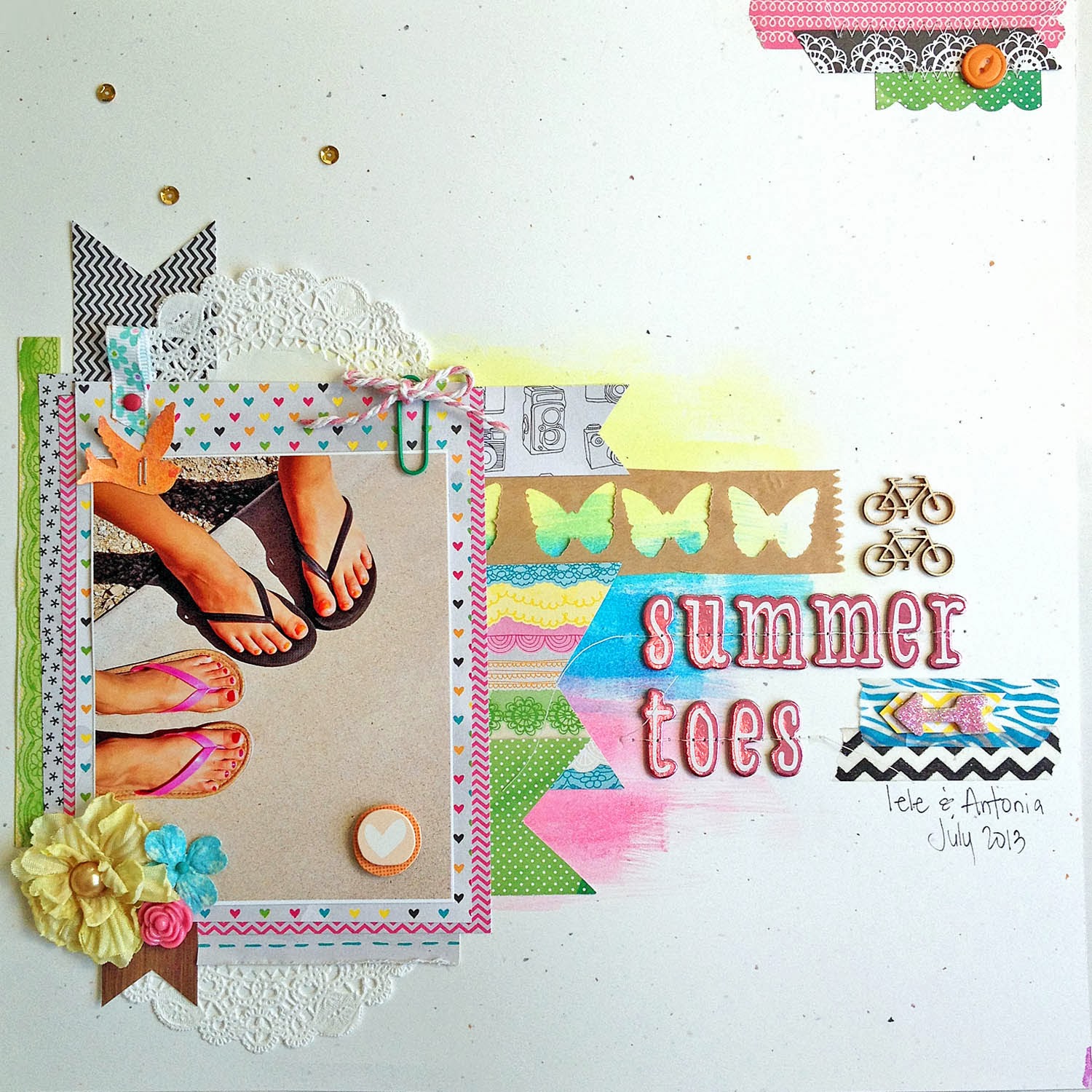 CalleLillyCafe: Summer Toes Layout