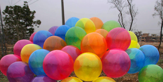 Jocuri pentru copii mari şi mici: Balonul cu mesaj