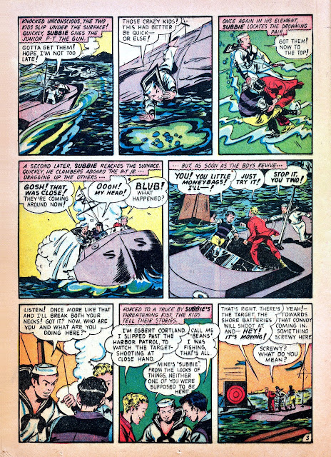 Four-Color Shadows: Subbie-Kid Komics-1942