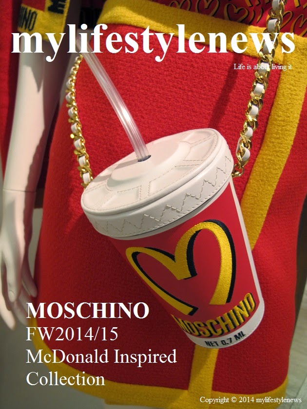 mylifestylenews: MOSCHINO FW2014/15 @ McDonald Inspired Collection