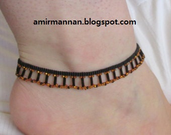 Topaz Fashion Pazeb Ankle Bracelet Jewellery Collection ~ Fashion Jewellery