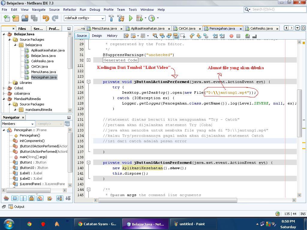 Belajar Java : Membuat Aplikasi Sederhana I (2) | Catatan Syam
