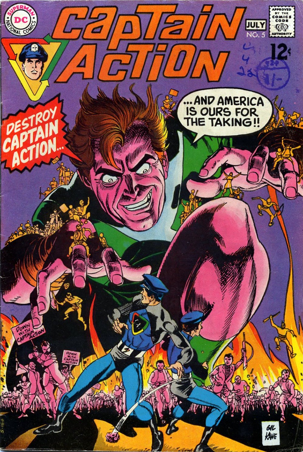CRIVENS! COMICS & STUFF!: KID KLASSICS: CAPTAIN ACTION-MAN (WITH COMICS ...