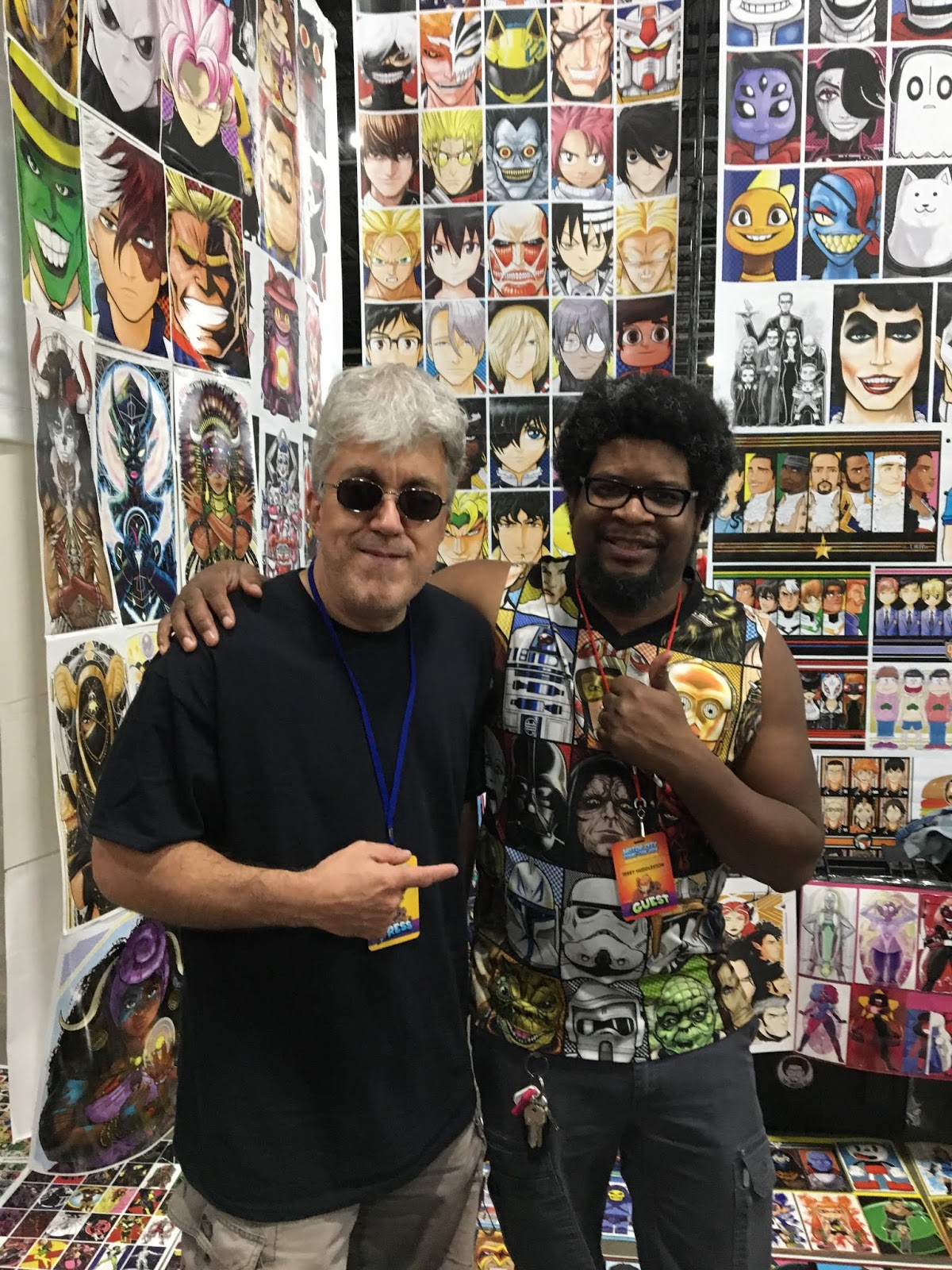 JOHNGY'S BEAT: Terry Huddleston at Motor City Comic Con 2018
