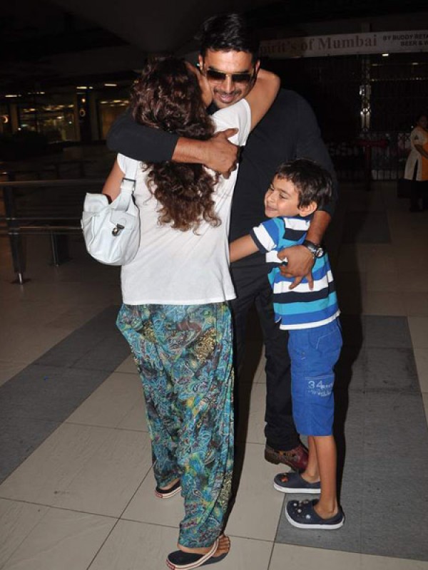 Actor R. Madhavan Son Vedaant Madhavan