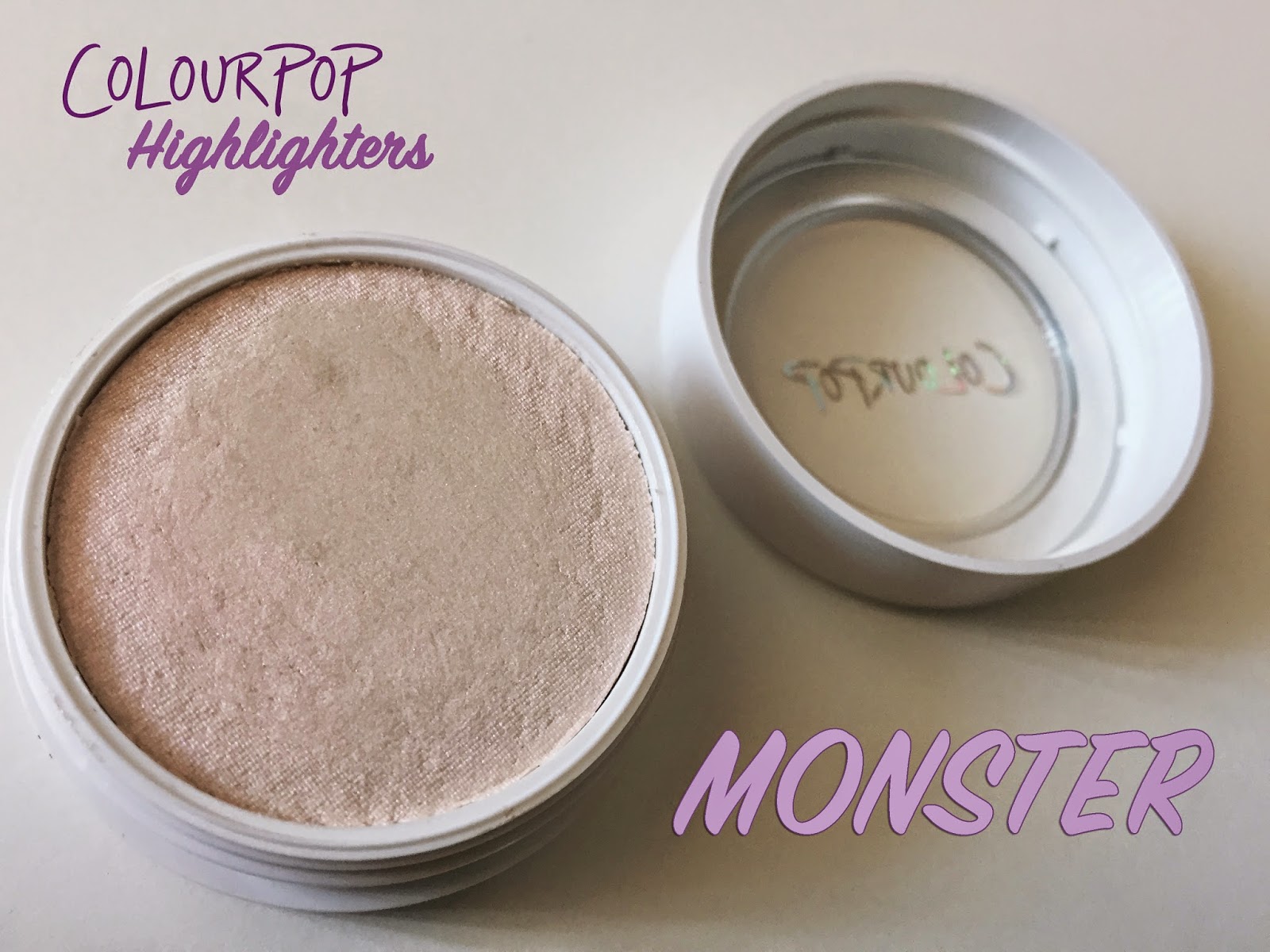 Colourpop Cosmetics // Highlighters - beautybyjuliannemng