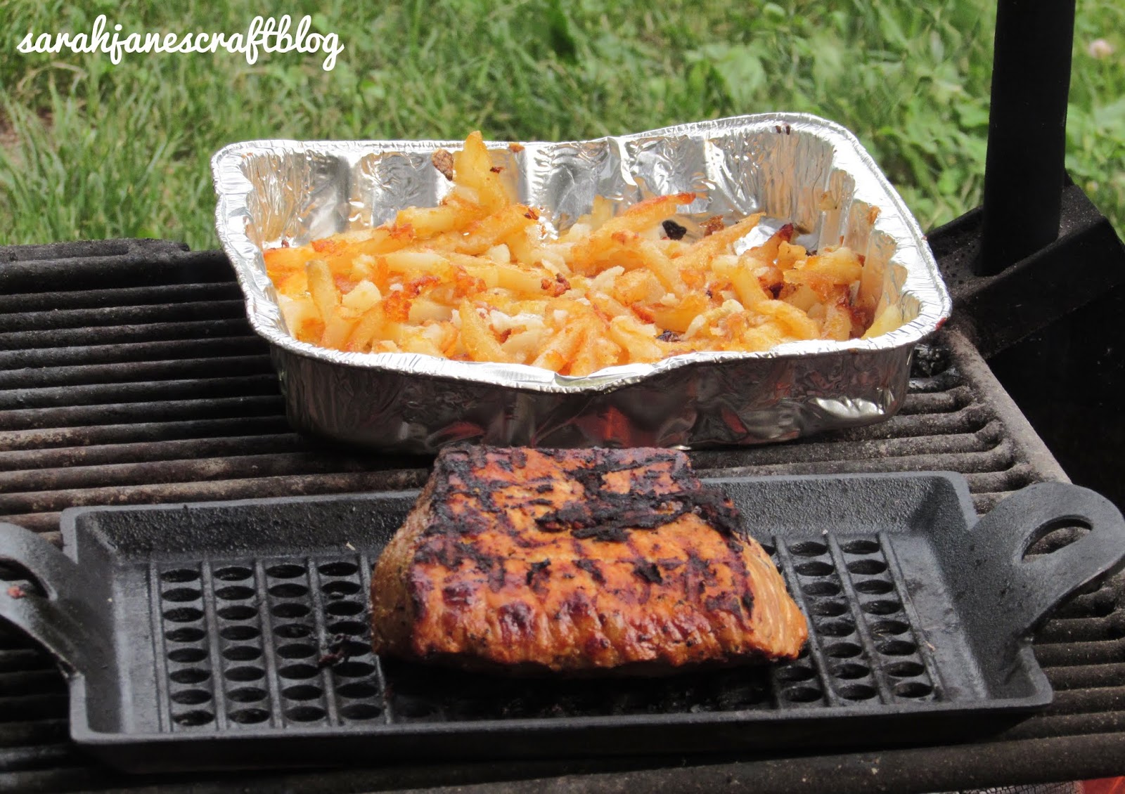 Sarah Jane's Craft Blog: Loaded Campfire Fries