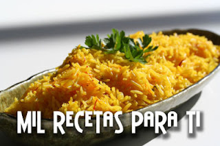 Mil Recetas para Ti: Arroz al Azafrán
