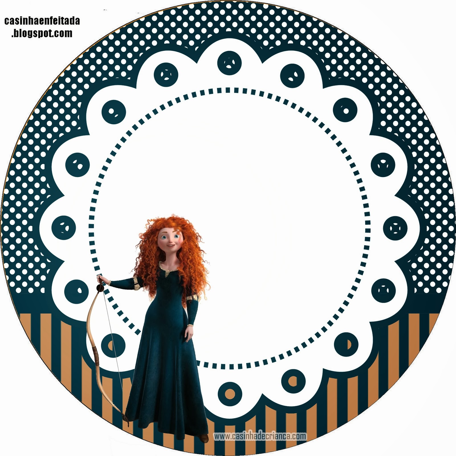 Brave, Princess Merida: Free Printable Mini Kit. - Oh My Fiesta! in english